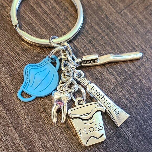 Accessories | Men Or Womens Metal Dental Toothpaste With Dental Themed ...